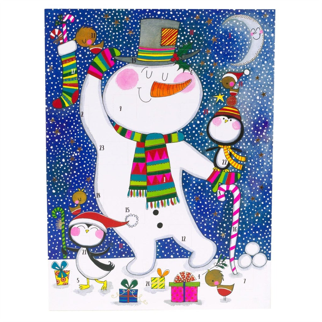 Snowman & Penguins Christmas Advent Calendar | Kids Christmas Countdow ...