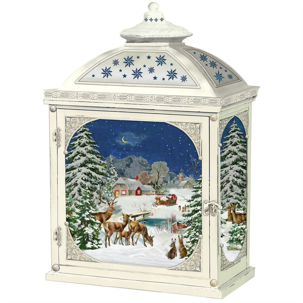 Winter Wildlife Lantern Christmas Advent Calendar | Traditional Advent ...