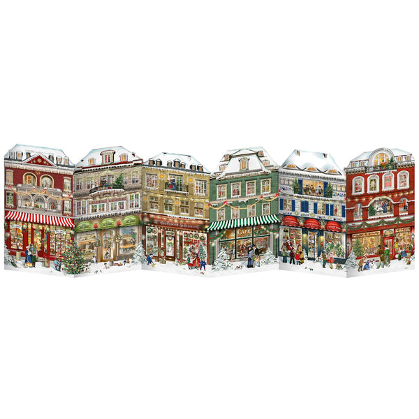 Freestanding Christmas Advent Calendar The Christmas Shops | 3D Advent ...