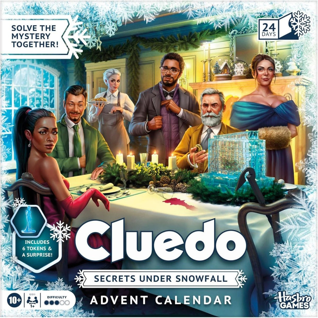 Cluedo Christmas Advent Calendar | Clue Murder Mystery Christmas Adven ...