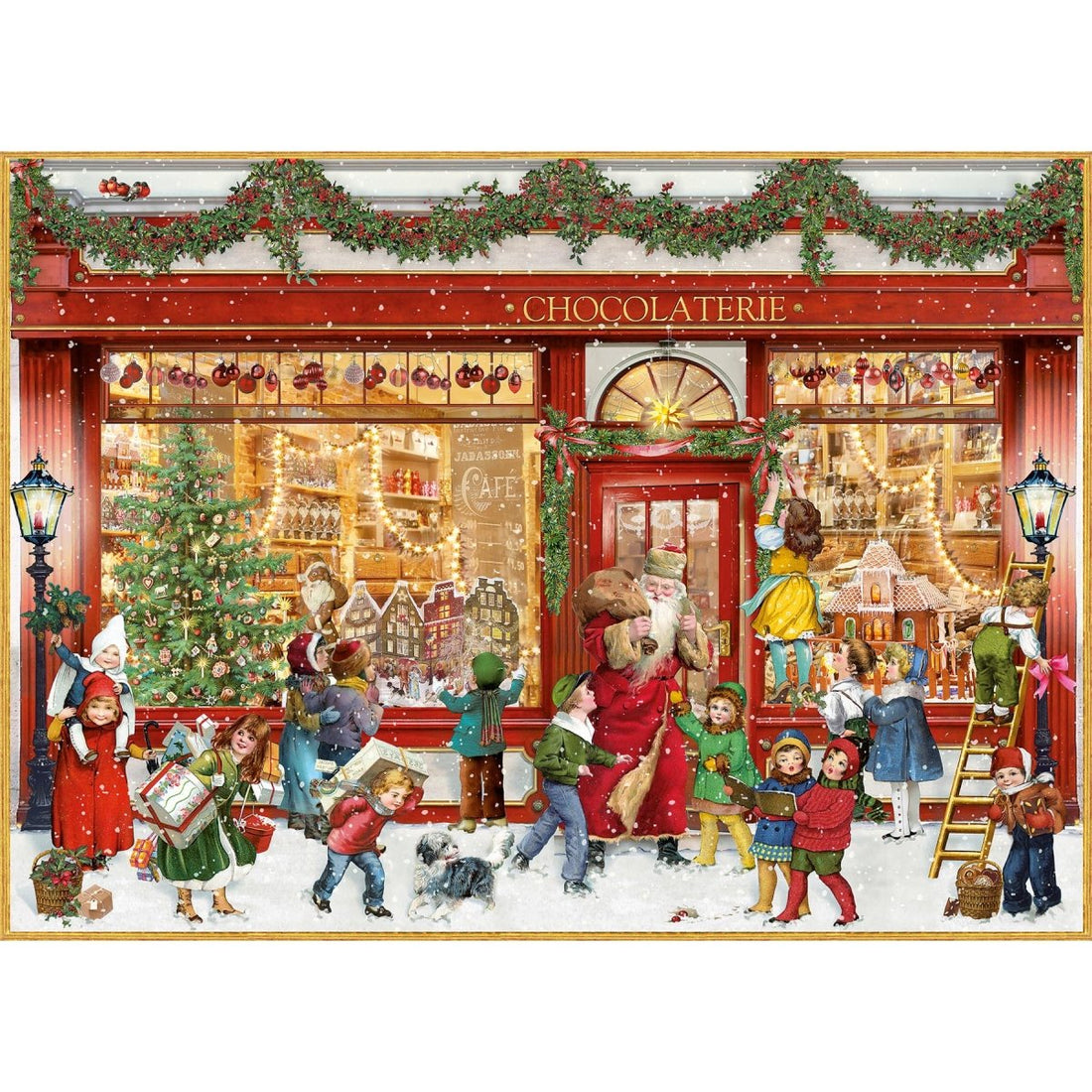 TRADITIONAL ADVENT CALENDARS | Classic Paper Advent Calendars & Cards ...