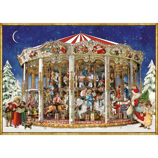 TRADITIONAL ADVENT CALENDARS | Classic Paper Advent Calendars & Cards ...