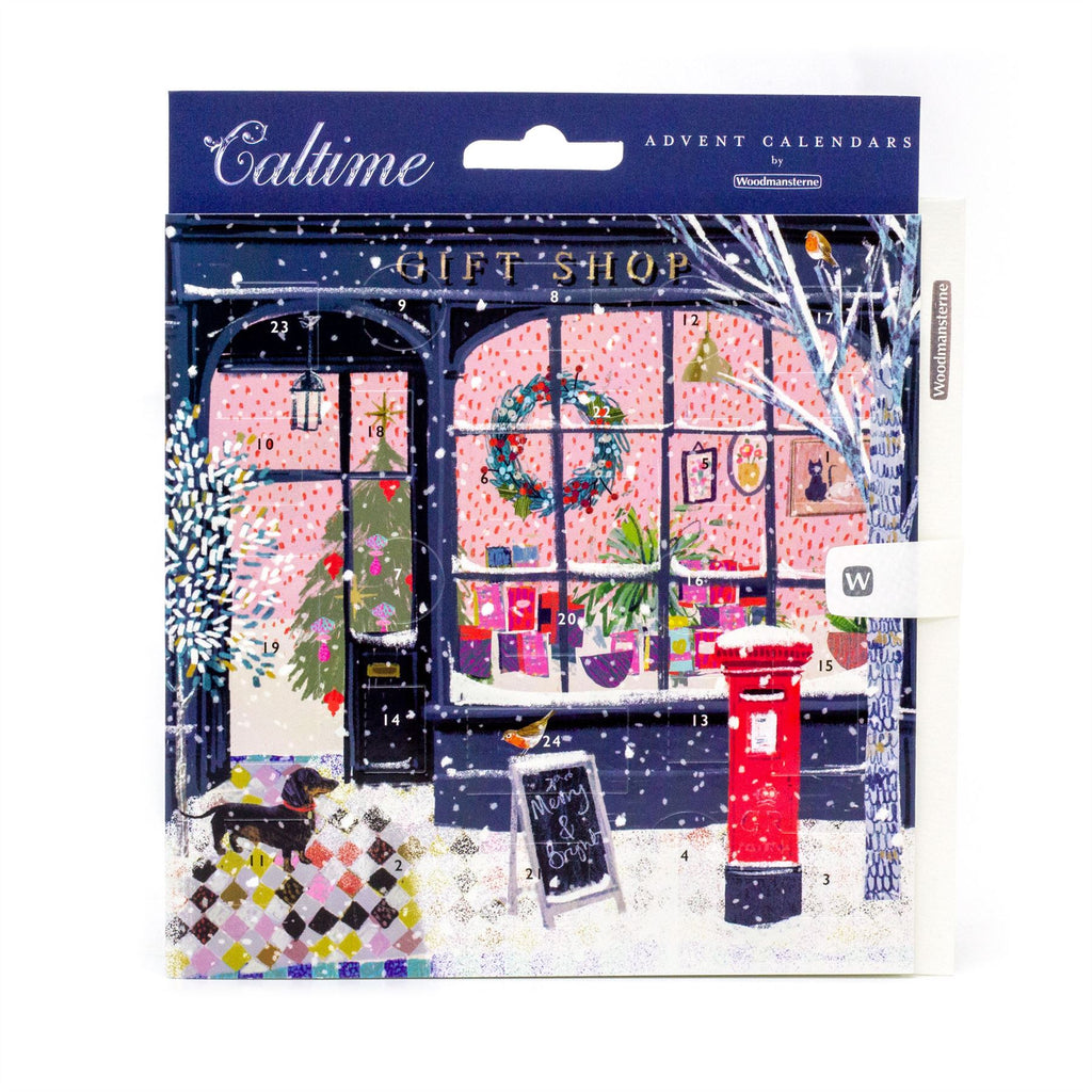 The Christmas Gift Shop - Christmas Advent Calendar Greetings Card & E ...
