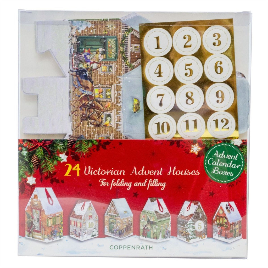Fill Your Own Victorian Christmas House Advent Calendar | Make Your Ow ...