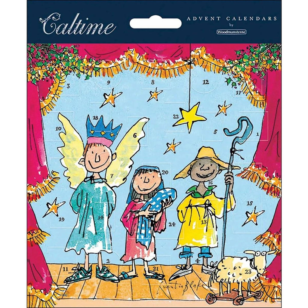 Quentin Blake The Story of Jesus Christmas Advent Calendar Greetings C ...